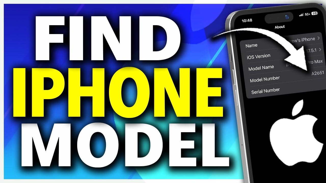 How To Find My iPhone Model Number - YouTube