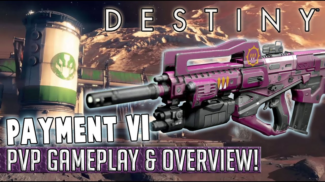Destiny | PAYMENT VI Pulse Rifle - PvP Gameplay & Overview! [Black ...