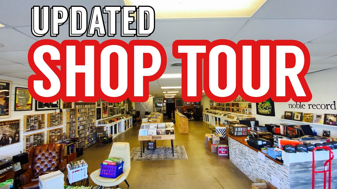 Updated SHOP TOUR! Noble Records, Matthews, NC - YouTube