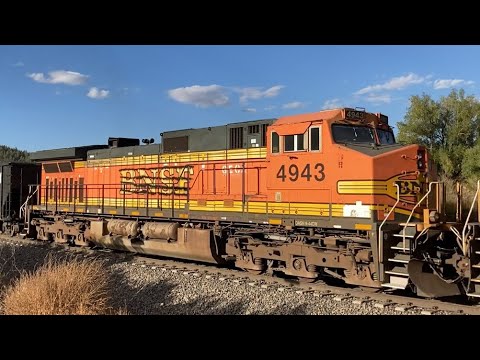 BNSF 7395 H-DENAMS with GECX 4943 - YouTube