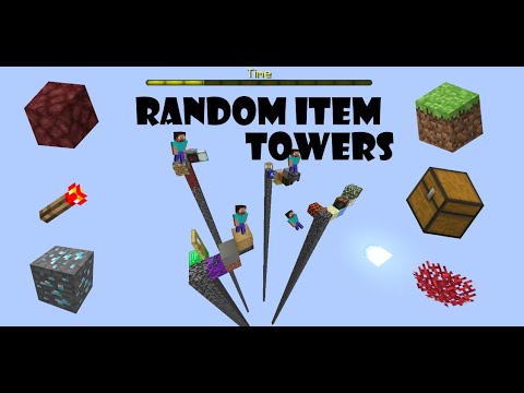 MINECRAFT RANDOM ITEMS CHALLANGE! w/ Ervin Sebő Bence - YouTube