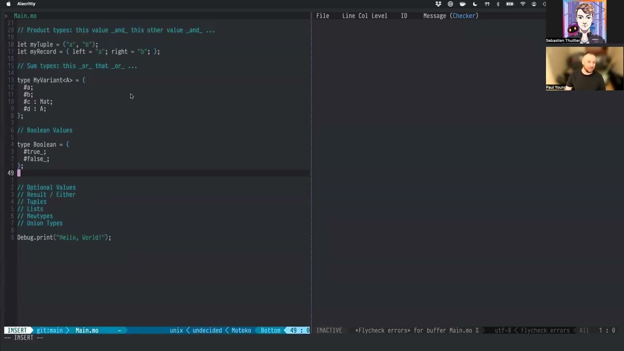 Motoko Bootcamp V1 2022 Motoko Variant Types Youtube
