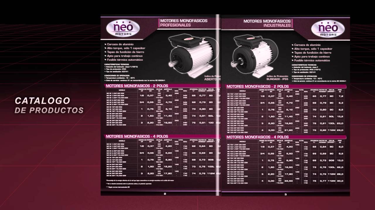Motores eléctricos Neo Motors - YouTube
