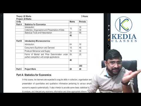 Economics CBSE Class 11 | Syllabus Analysis | Weightage | Micro ...