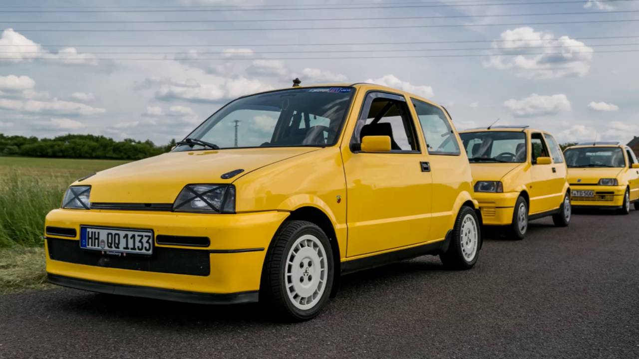 Fiat Cinquecento & Seicento Forumstreffen Cento-world.de 2016 - YouTube