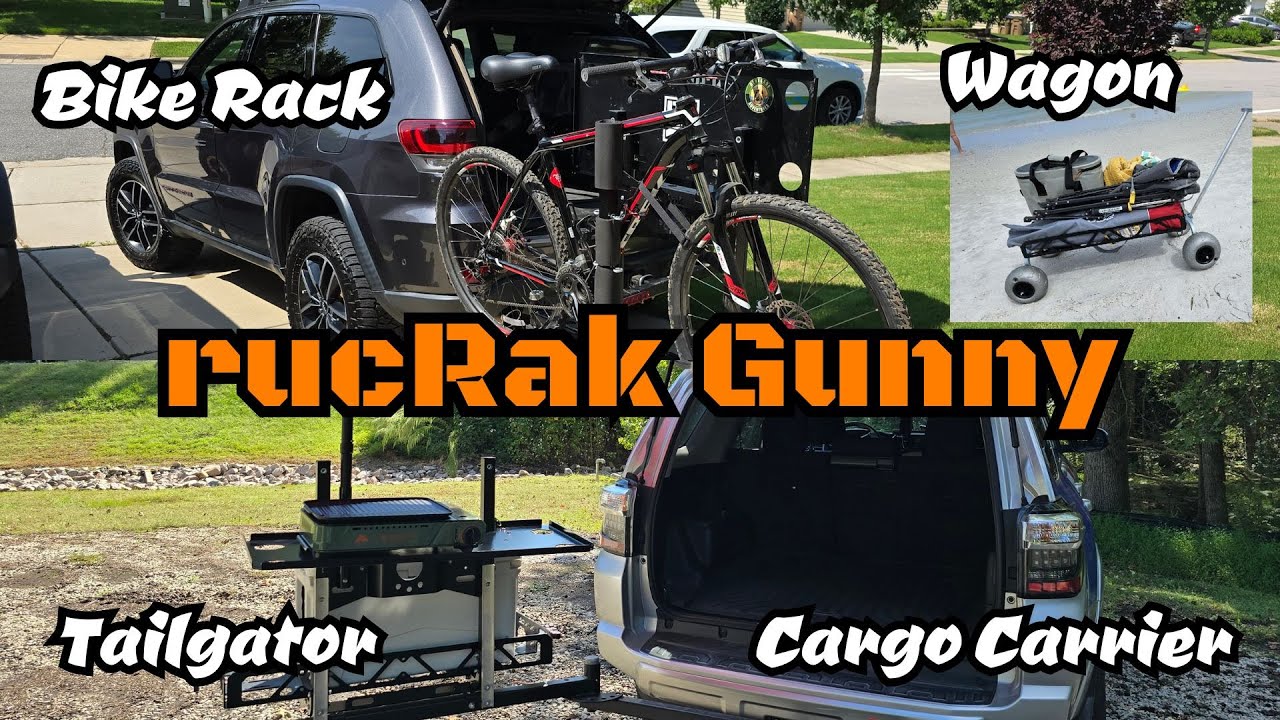 The rucRak Gunny - Swing Arm Modular Cargo System - YouTube