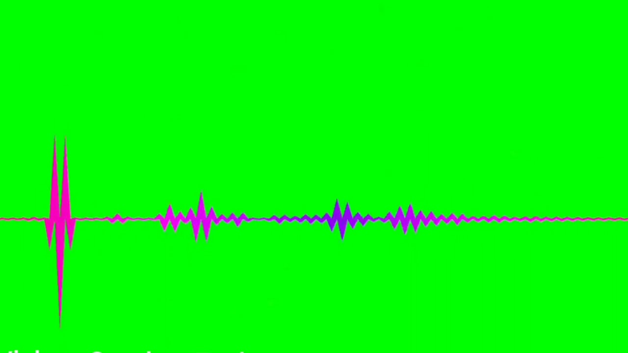 Colourfull Vertical Spectrum Green Screen Chroma Key Looping Equalizer ...