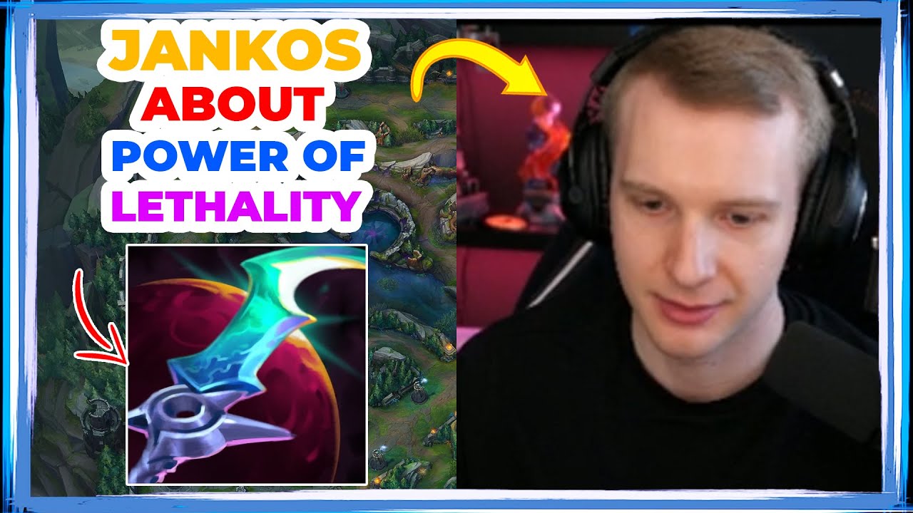 Jankos With Good Explanation of LETHALITY 👀 - YouTube