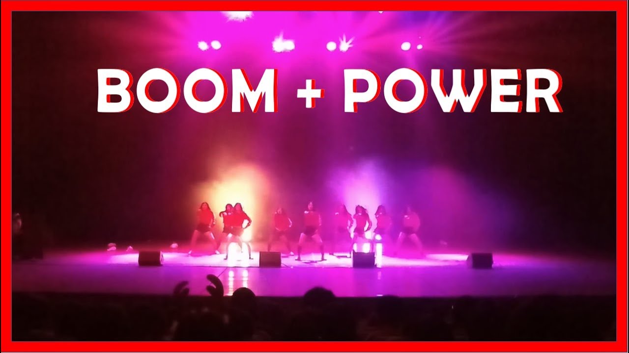 171226 대덕고 축제 유닛 BOOM + POWER - YouTube