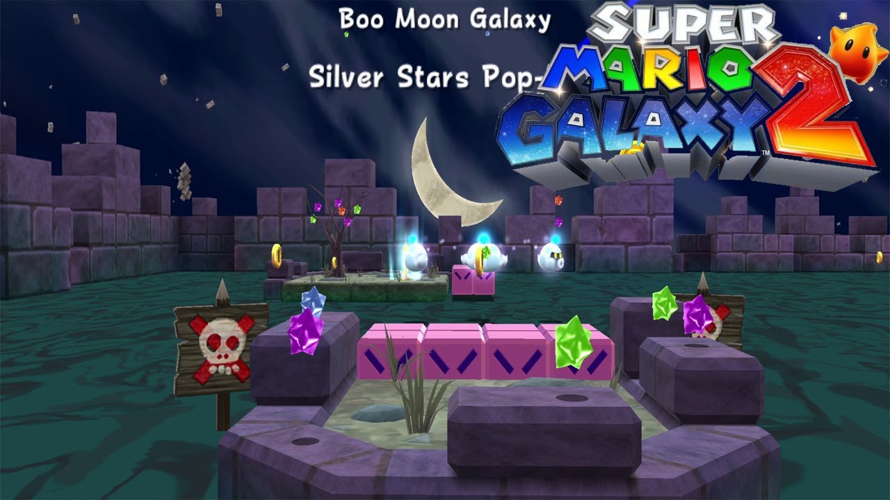 Super Mario Galaxy 2 Gravity Gauntlet & Comets & Space Storm & Upside ...