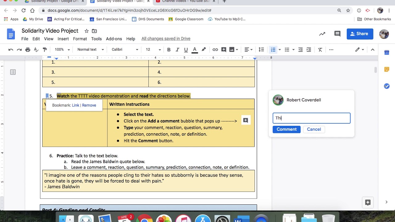 Using Google Docs - TTTT - YouTube