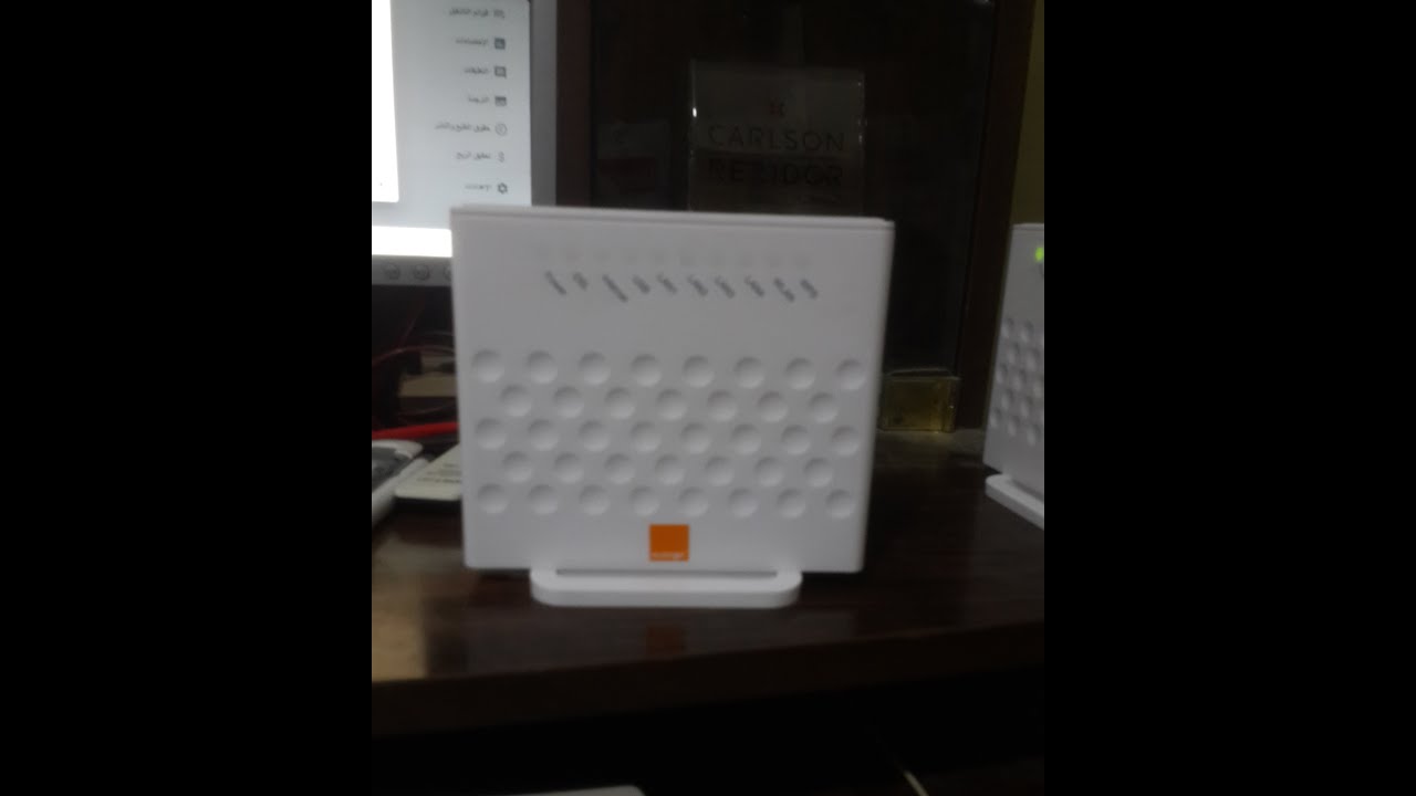 أعدادت راوتر orange vdsl H168N Data 2020 - YouTube