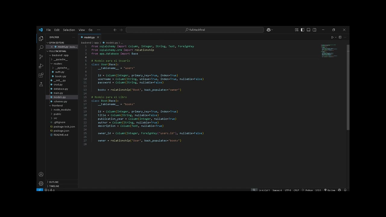 UBP Full Stack Examen Final; Entrega - YouTube