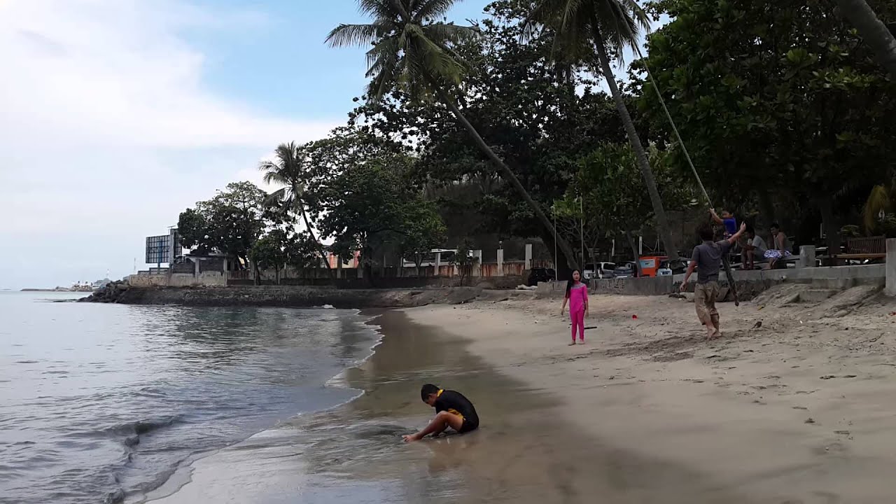 Kenzie as beach Tarzan - YouTube