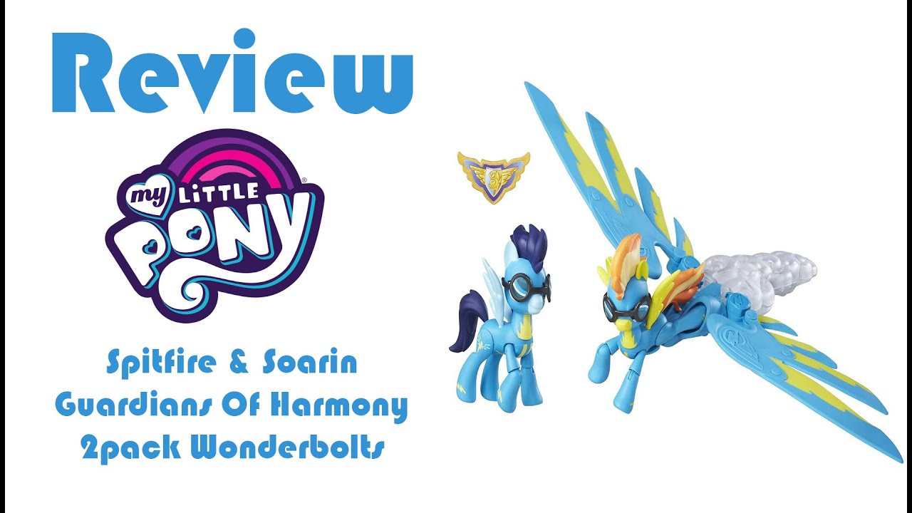 Review Spitfire & Soarin 2 Pack Wonderbolts My Little Pony Guardians of ...