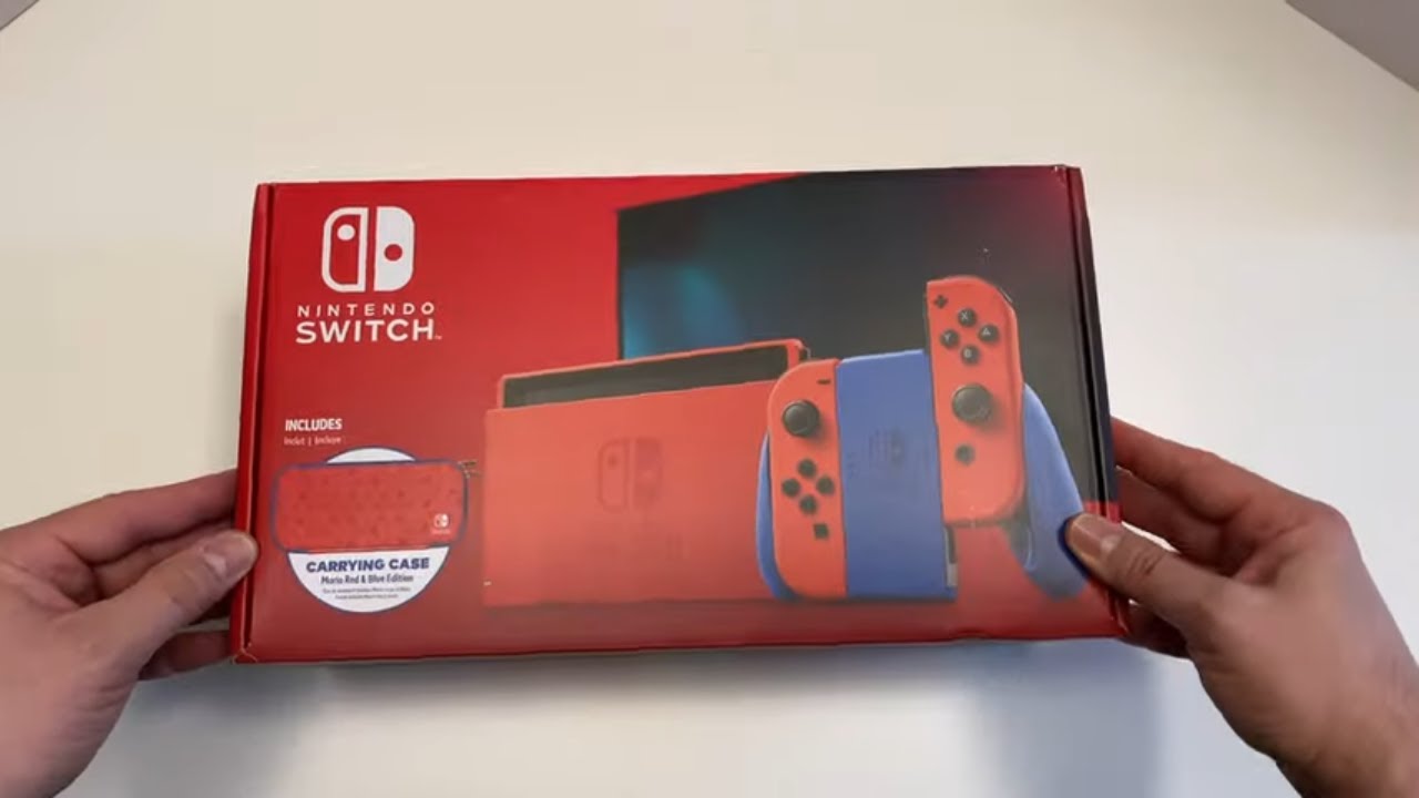 Unboxing nintendo switch (Red Edition) - YouTube