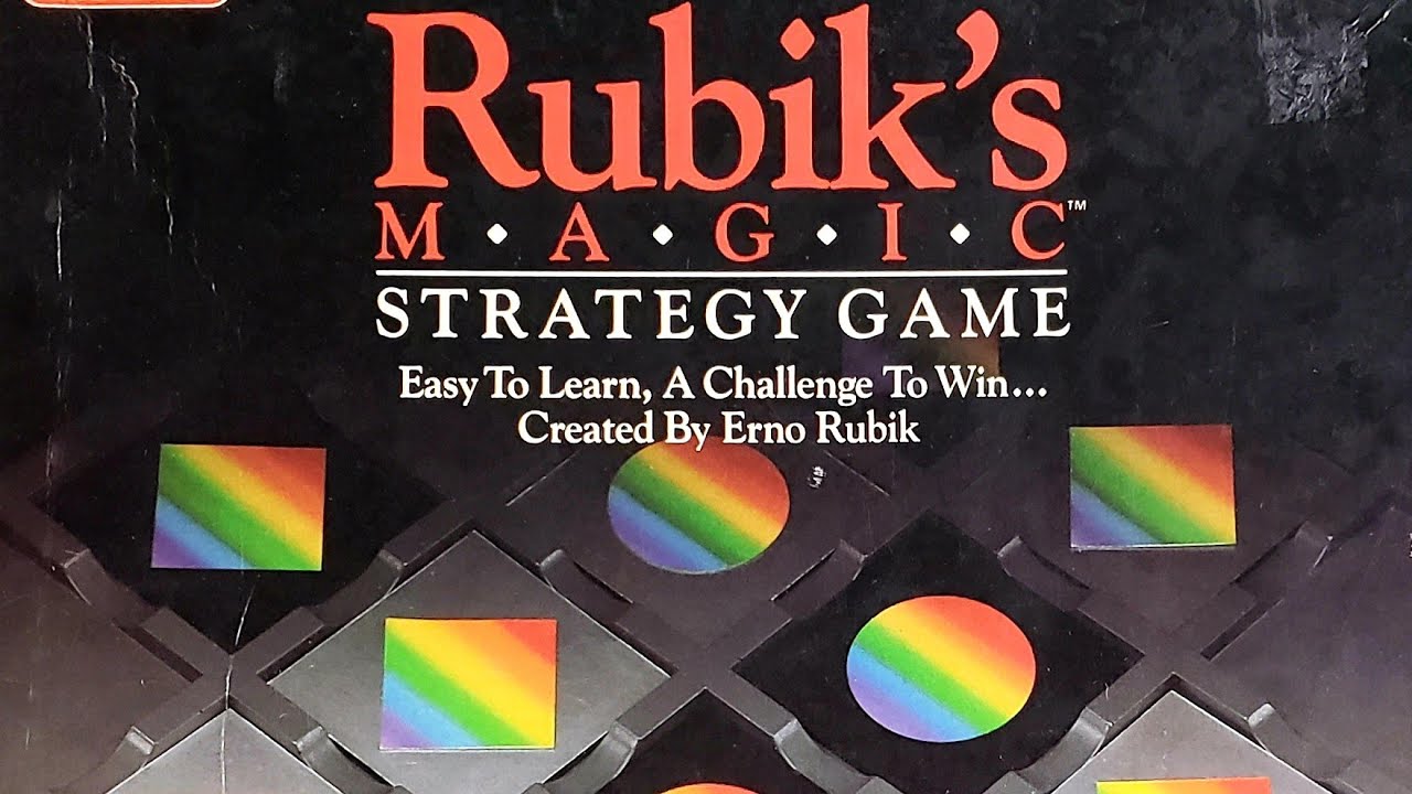 Ep. 295: Rubik's Magic aka Rubik's Flip Board Game Review (1981) + How ...