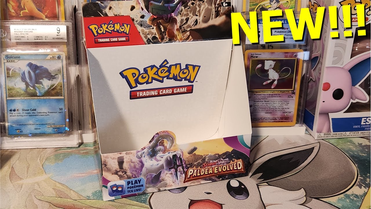 The NEWEST Pokemon Set!!! Paldea Evolved! - YouTube