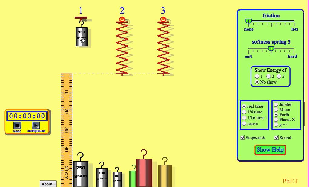 How to measure the period of a spring mass system - YouTube