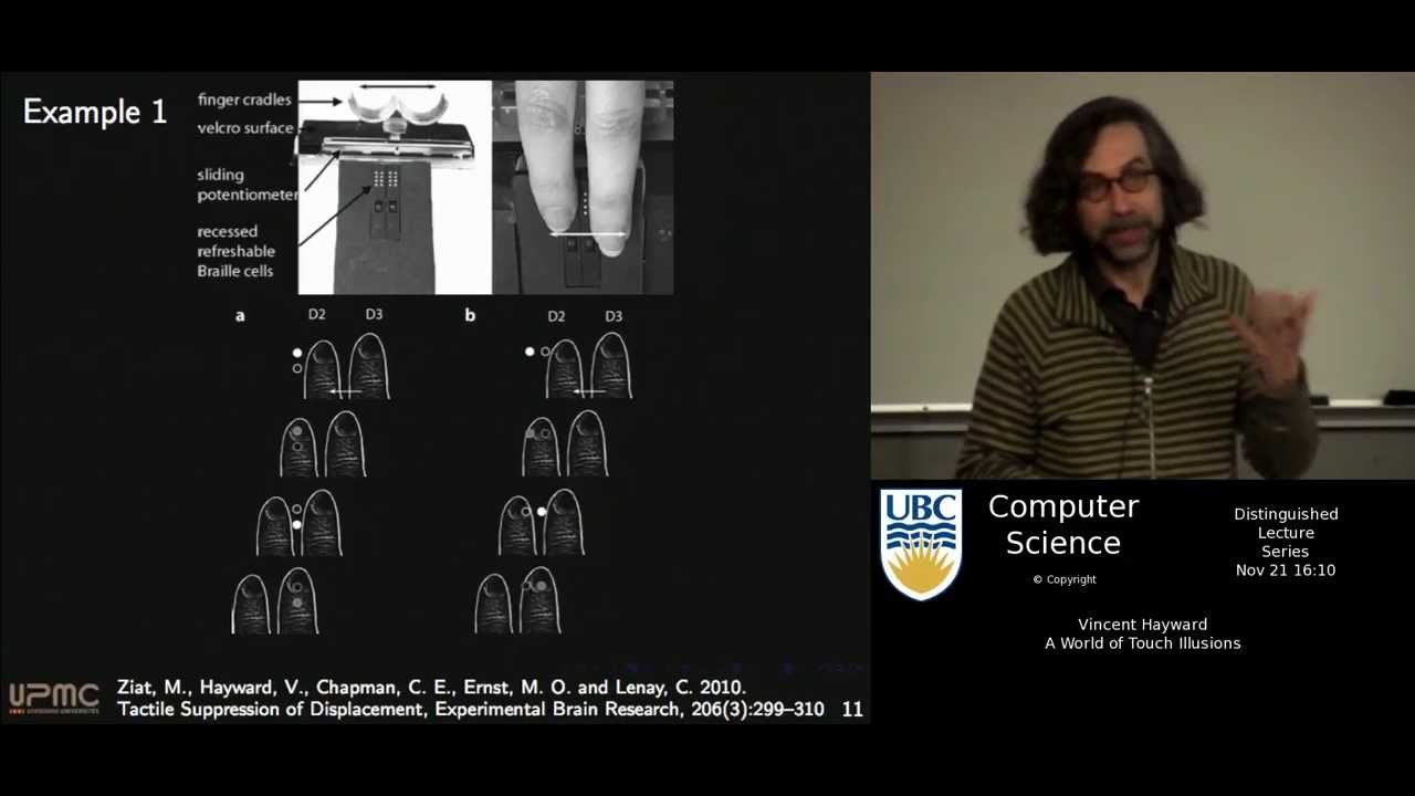 Vincent Hayward - A World of Touch Illusions - YouTube