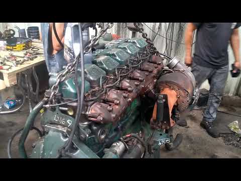 Funcionando o motor om 447 - YouTube