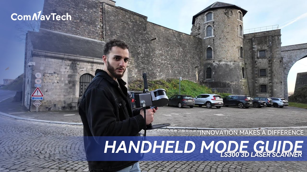 LS300 3D Laser Scanner | Handheld Mode Guide - YouTube