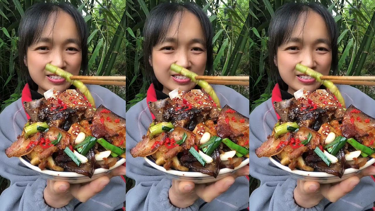 ASMR EATING FOOD || 농촌 식사 MUKBANG P061 - YouTube