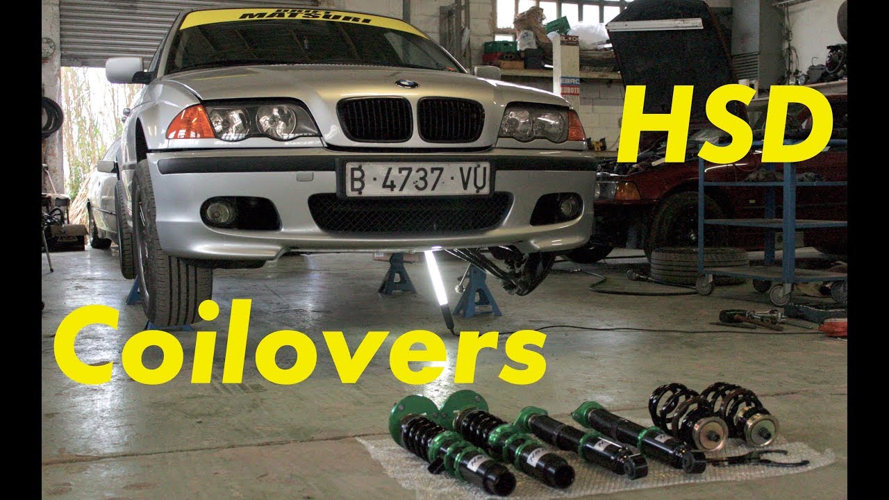 BMW E46 HSD Monopro Coilovers | VLOG 15 - YouTube