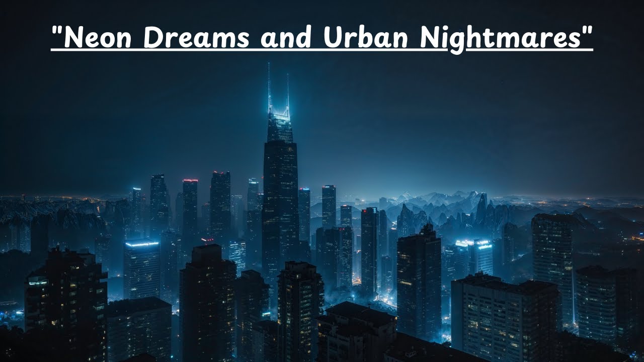 Cyberpunk Cityscape | "Neon Dreams and Urban Nightmares" / 1 Hour ...