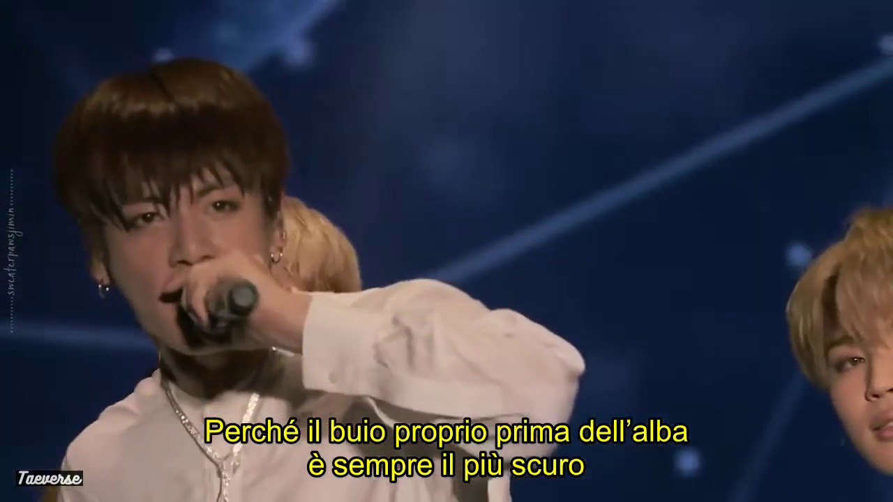 BTS (방탄소년단)- Tomorrow Live 2016 [SUB ITA] - YouTube