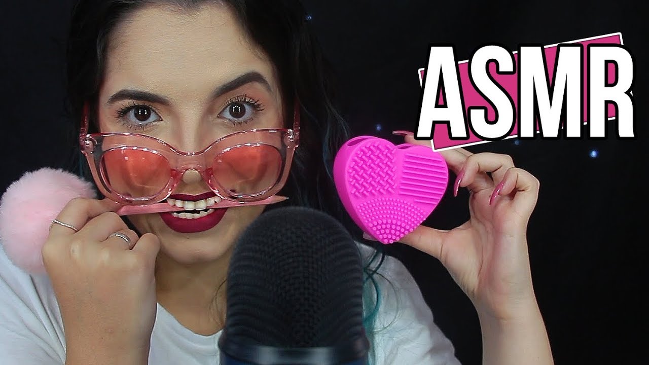 ASMR CORES: TRIGGERS ROSA PARA VOCÊ DORMIR 💤| (ASMR COLORS) Pink ...