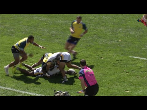 Counter Ruck Turnover:U.S. NAVY v GLENDALE MERLINS (Letia Niqara) RugbyTown 7 Shield Semi Final 2019