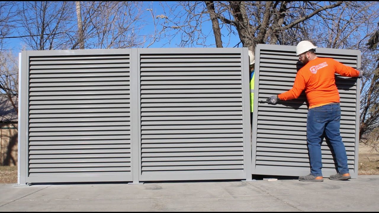 How to Install PalmSHIELD Elite Architectural Screening (Post - Panel ...
