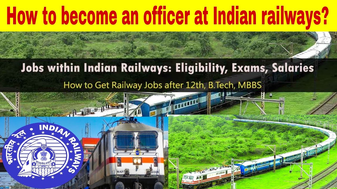 How to become an officer in Indian railways? | Top 10 Easy Ways | - YouTube