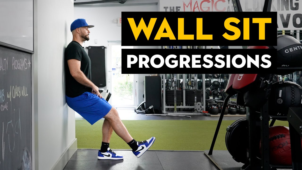 Master the Wall Sit (Progressions from Beginner to Elite) - YouTube