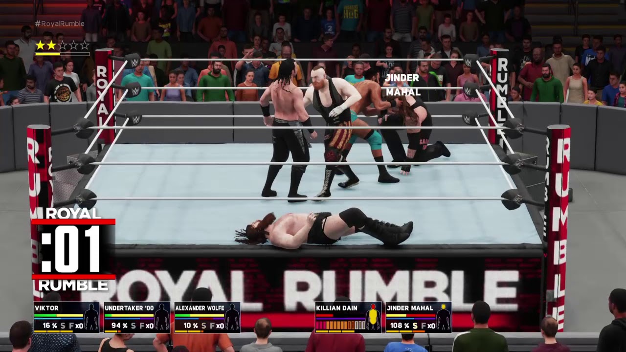wwe roll rumble #1 - YouTube