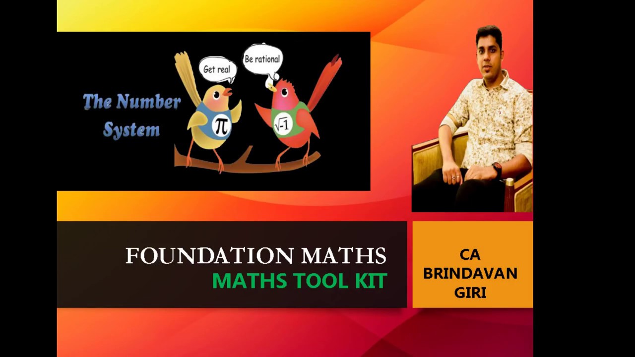 Tool Kit for Foundation Maths - YouTube