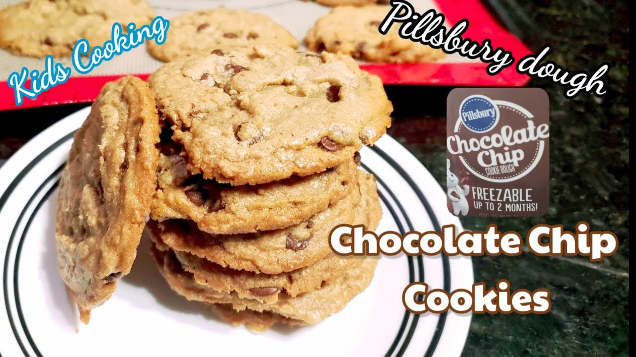 Simple Chocolate Chip Cookies | Kids Cooking | Pillsbury Cookie - YouTube