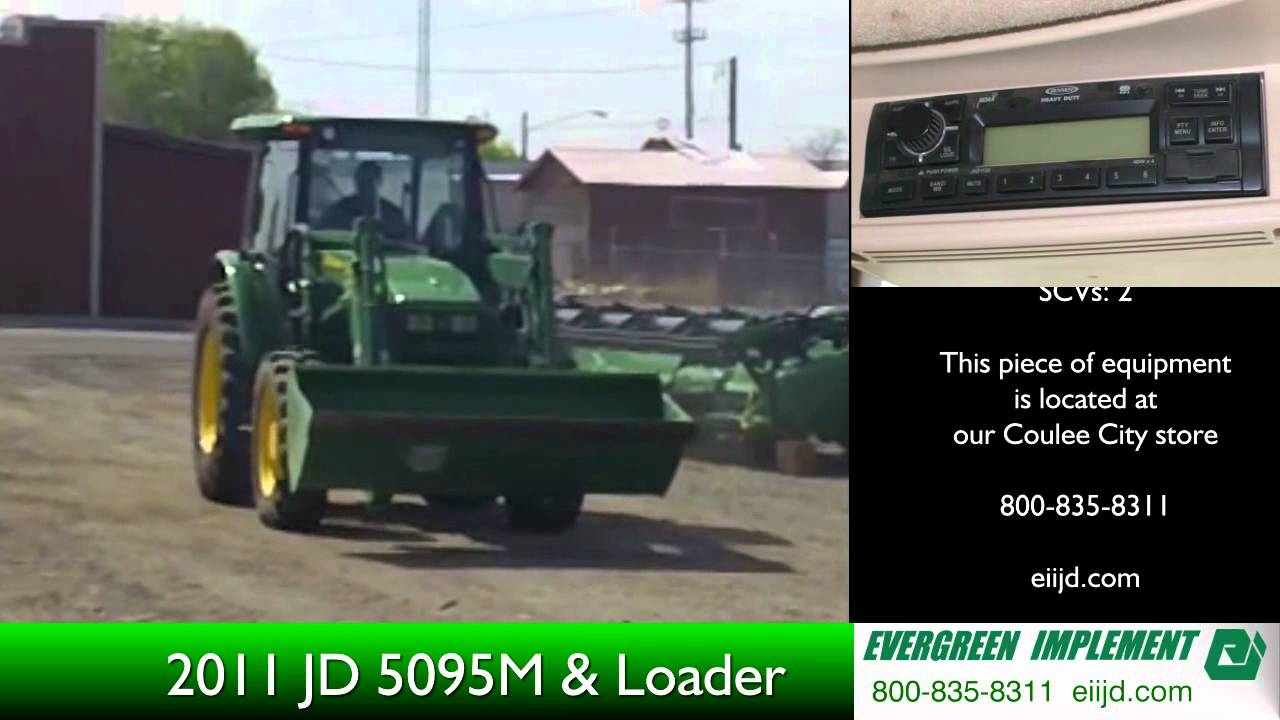 John Deere 5095M & Loader For Sale - YouTube