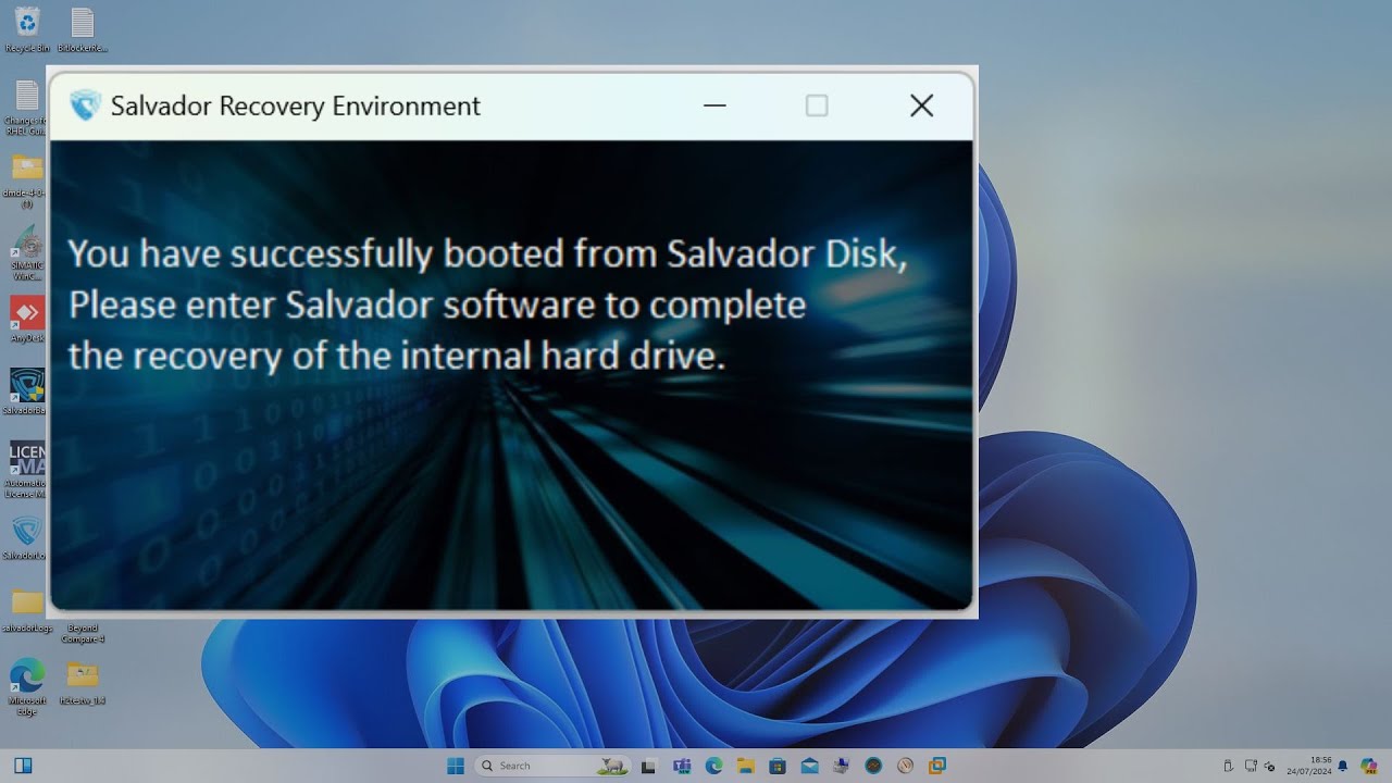 Blue Screen (BSoD) Recovery by Salvador Technologies - YouTube