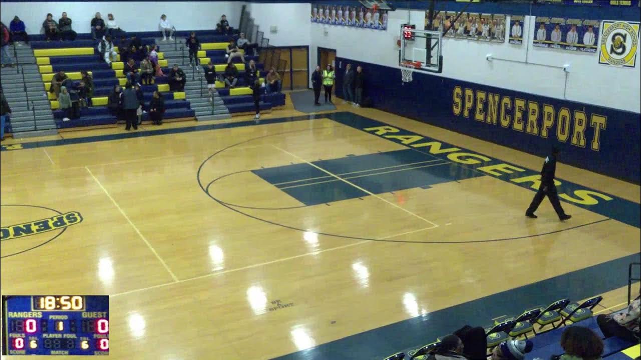 Spencerport High School vs Rush-Henrietta High School Boys Basketball - YouTube
