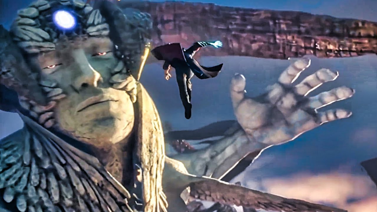 The SAVIOR Colossus Boss Fight Vs Dante - Devil May Cry 4 Remaster (4K ...