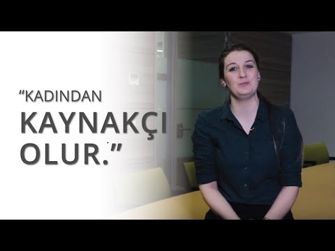 KADINDAN KAYNAKÇI OLUR! - (Plastik Enjeksiyon Operatörü) - Münevver Çelik | BinYaprak