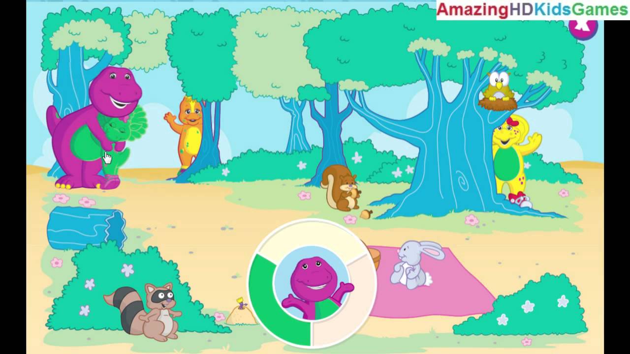 Barney & Friends Barney Hide & Seek WalkThrough Gameplay Part 1 ...