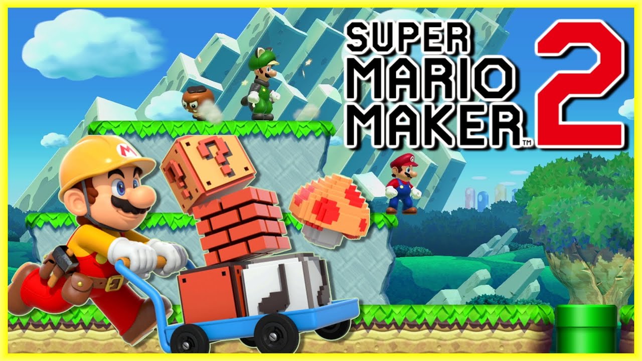 Super Mario Maker 2 Fun! - Super Worlds - World 1 - Part 2 - YouTube