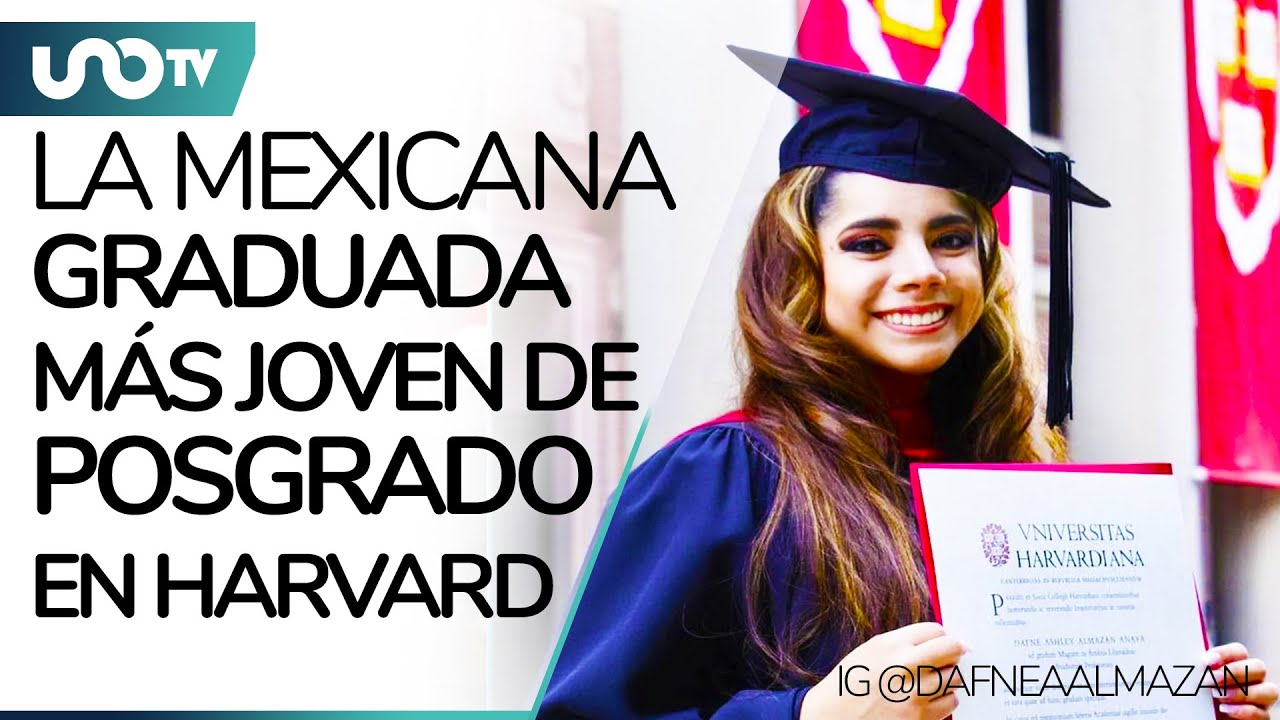 Es mexicana, la graduada más joven de posgrado de la Universidad de ...