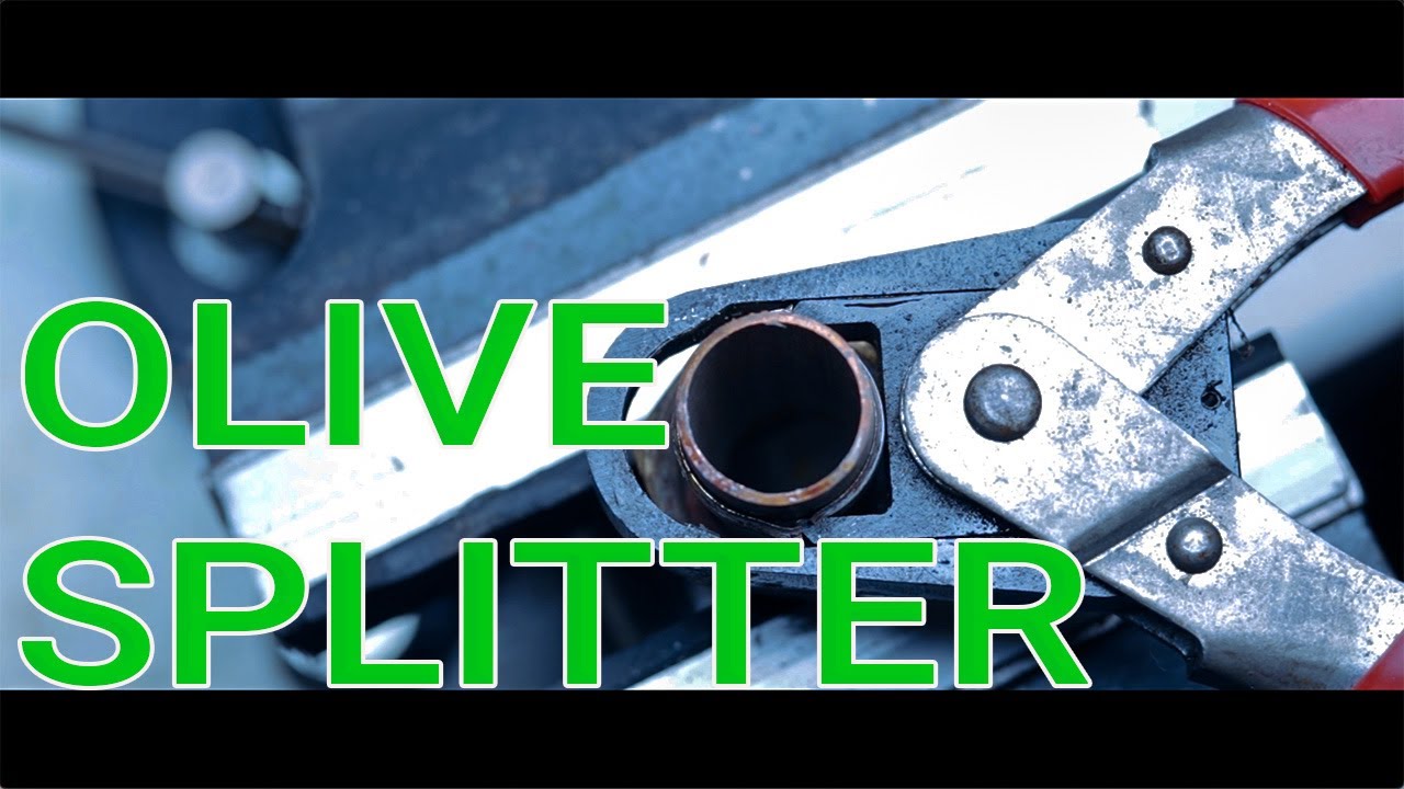 Olive Splitter for copper pipe // Olive Removing Tool - YouTube