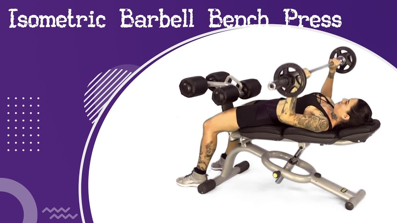 Isometric Barbell Bench Press - YouTube