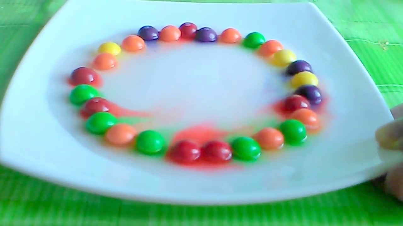 Curcubeu din bomboane - YouTube