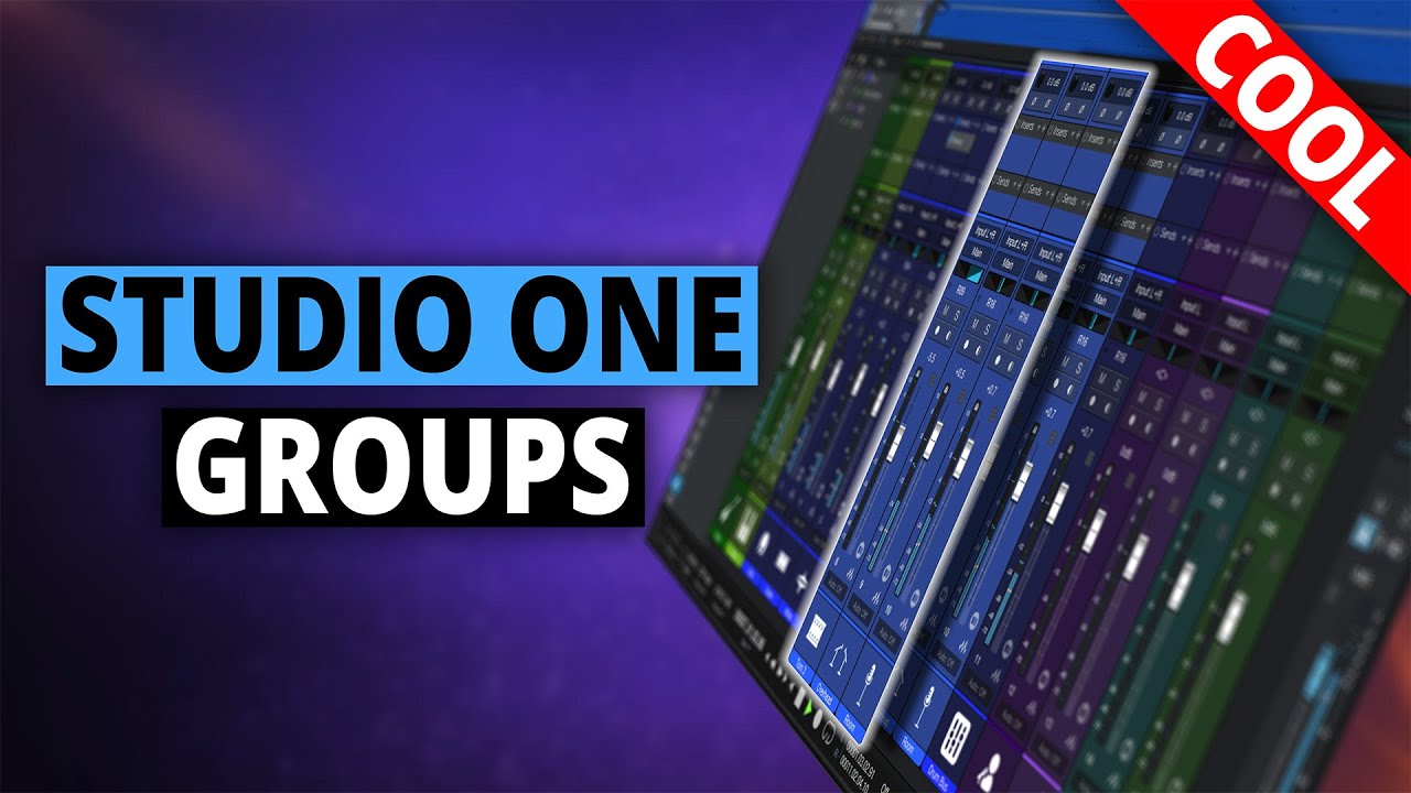 Studio One | How to use Groups - YouTube